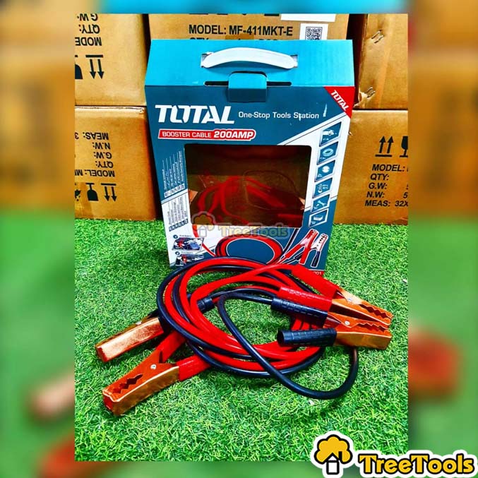 TOTAL สายพ่วงแบตเตอรี่ รุ่น PBCA 12001 200AMP ( ยาว 2.5 เมตร) สายพ่วง ...