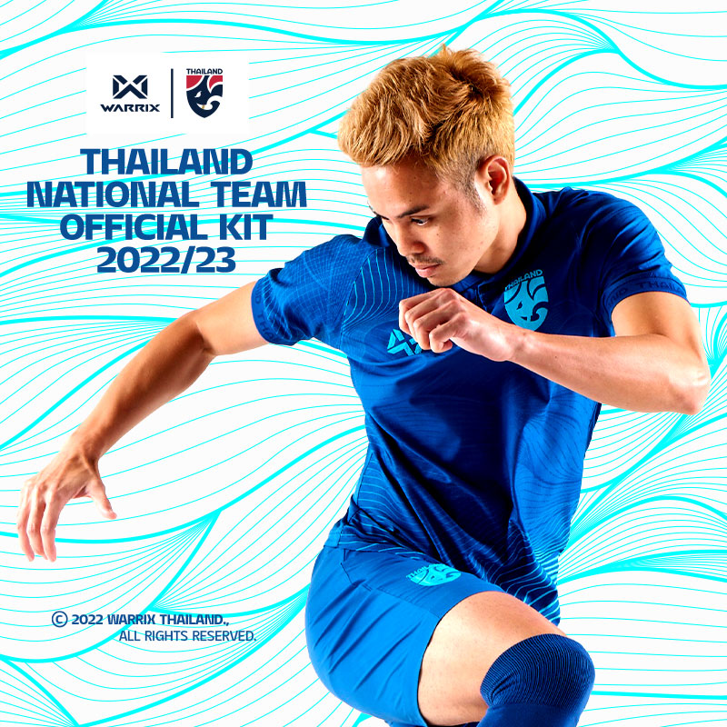 WARRIX เสื้อทีมชาติ Thailand National Team Kit 202223 (Player Version ...