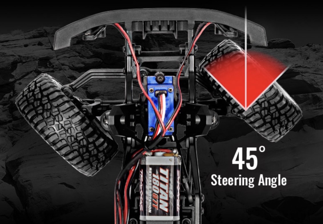 รถบังคับไฟฟ้า TRAXXAS 118 TRX-4M Scale and Trail Crawler with Land ...