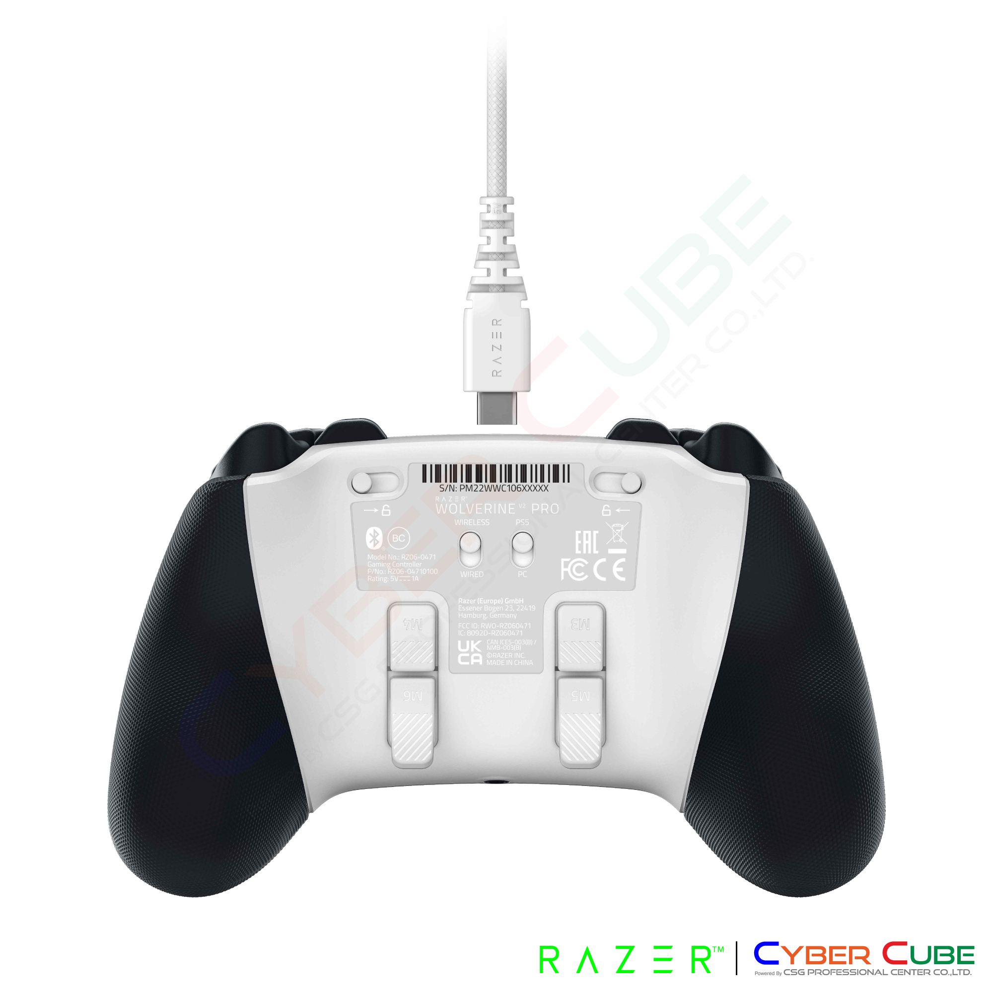 Razer Wolverine V2 Pro (White) - Wireless Pro Gaming Controller for PS5 ...