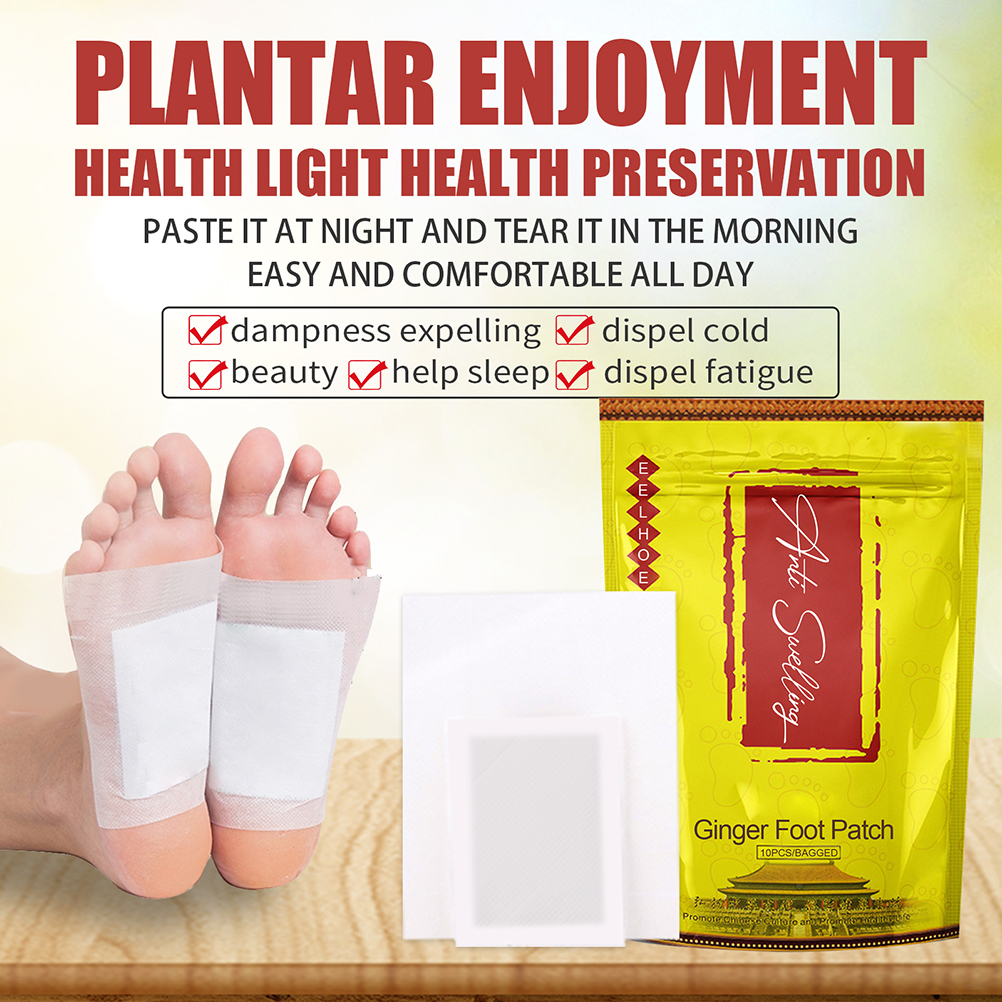 Anti Swelling Ginger Detoxing Patch Herbal Ginger Patch Detox Foot Pads ...