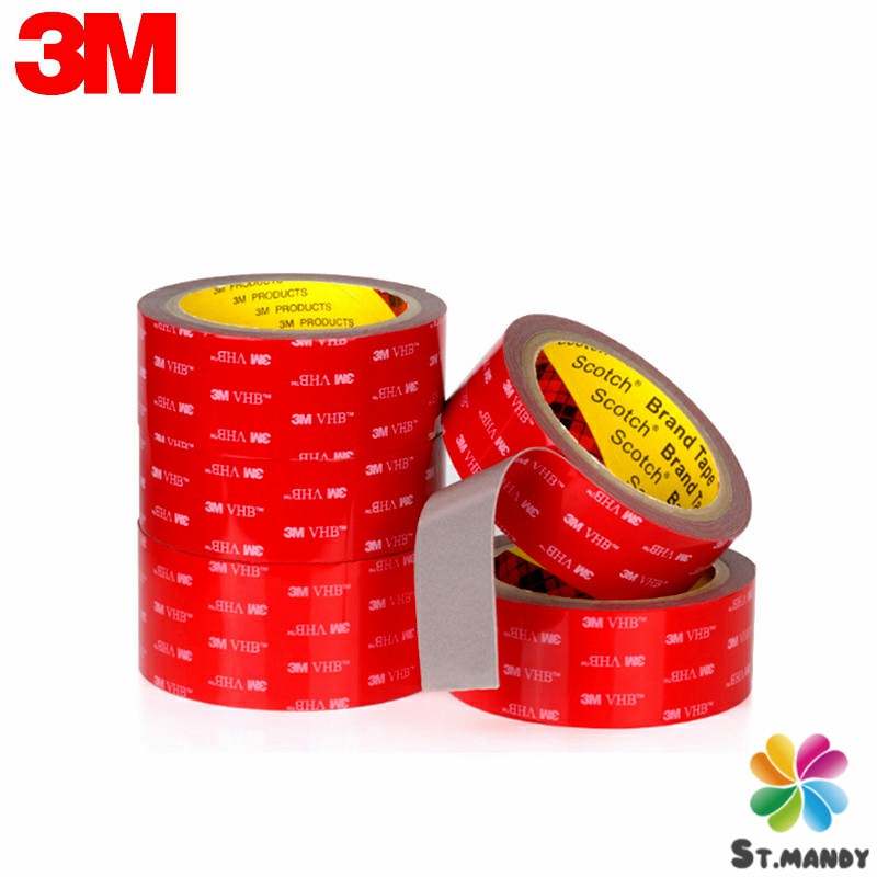 เทปกาวสองหน้า 3M กาวโฟม เทปกาวสองหน้ากันน้ำ 3M double-sided tape - ST ...