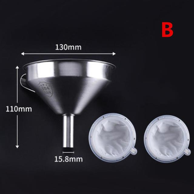 Funnel juice enzyme filter screen 120 200 300 400 450 mesh liquor wine ...