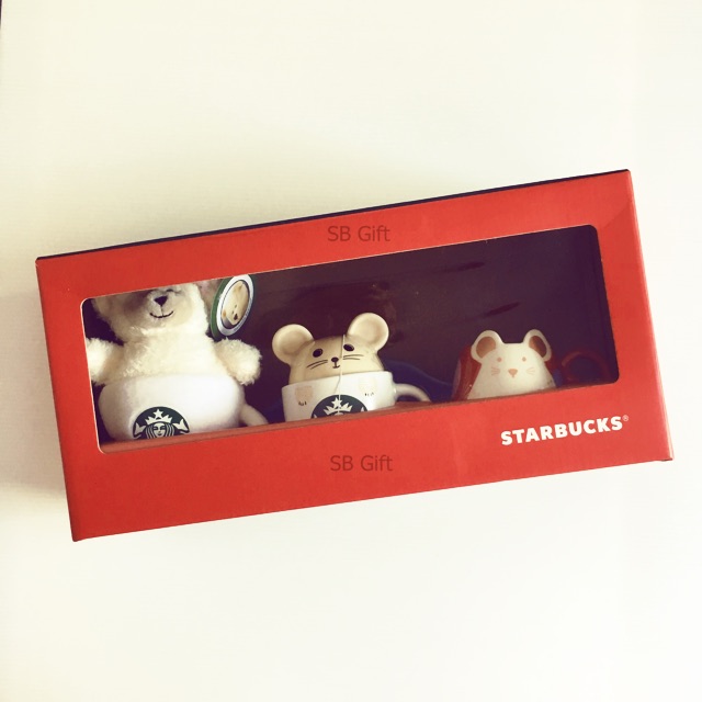 Starbucks Rat Set กล่อง ตุ๊กตา แก้ว - chinaN.1 - ThaiPick