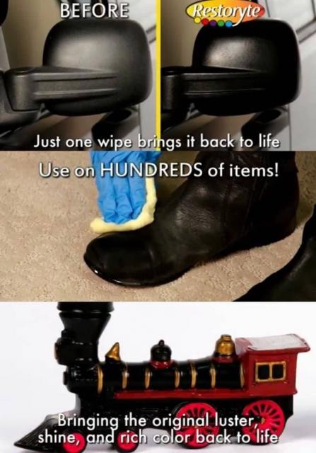 น้ำยาเคลือบเงา Restoryte น้ำยาฟื้นฟูเคลือบสีผิววัตถุ ทุกชนิด น้ำยา ...