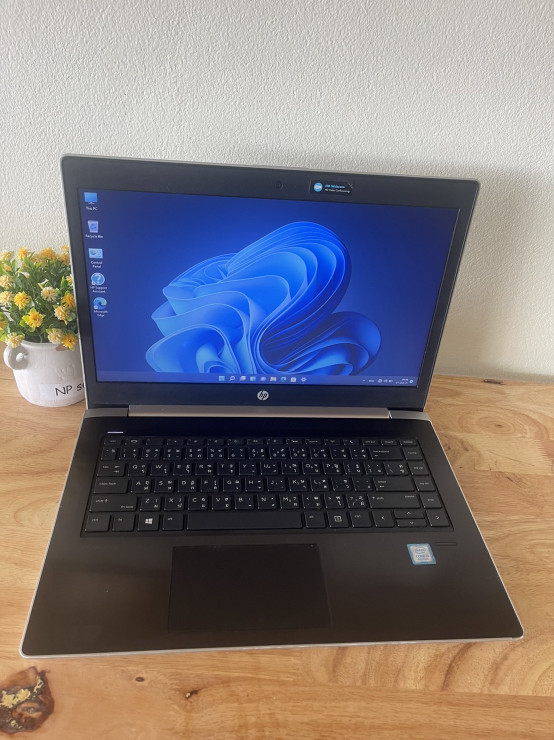 HP Probook 440 G4 i5gen8 Ram8-16GB SSD 256 GB จอ14" คีย์บอร์ดมีไฟ มือ2 ...