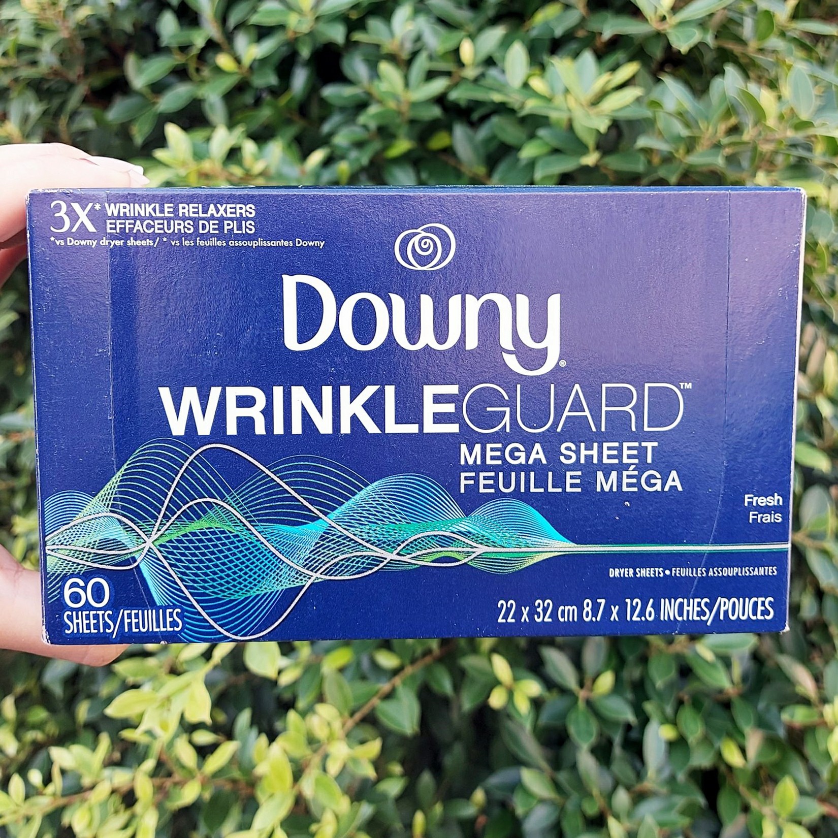 แผ่นหอมอบผ้า ดาวน์นี่ Wrinkleguard Dryer Sheets Fresh Scent 60 Sheets ...