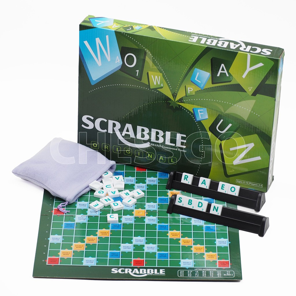 [chessgo] Scrabble เกมต่อศัพท์ภาษาอังกฤษ | Lazada.co.th