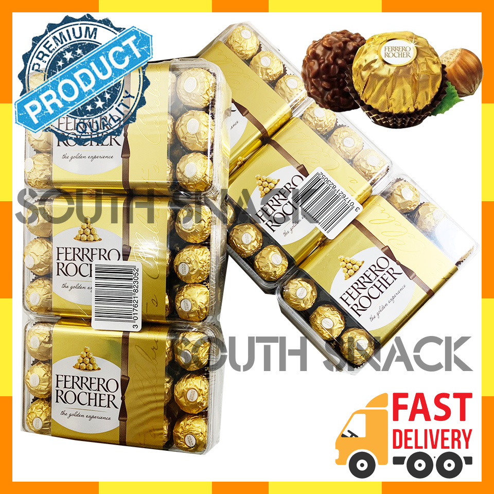 โปรแรง!! Ferrero Rocher 30 ลูก (แพคประหยัด 6 กล่อง) เฟอร์เรโรรอชเชอร์ ...