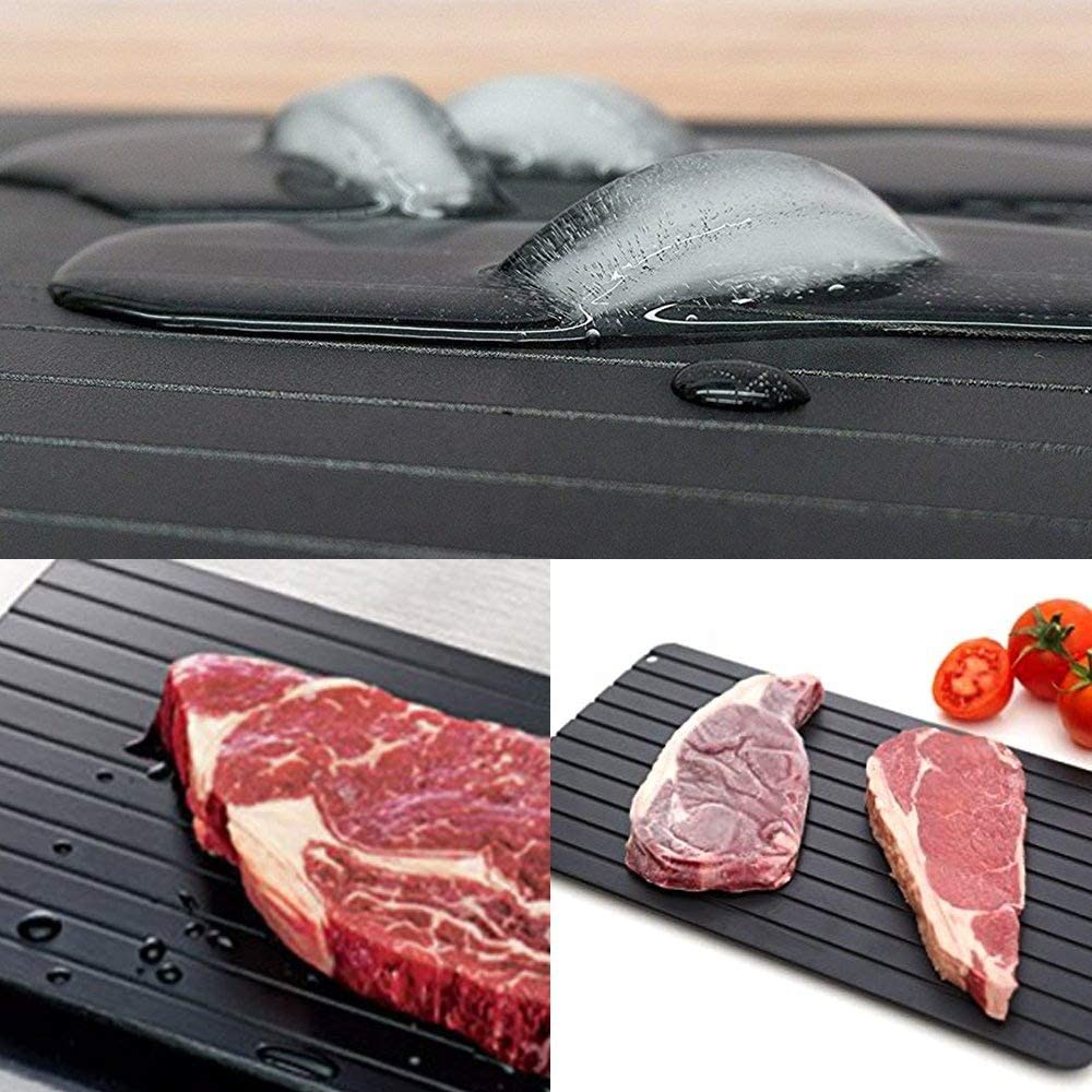 Defrost express melt ice melt plate food tray melt plate texture ...