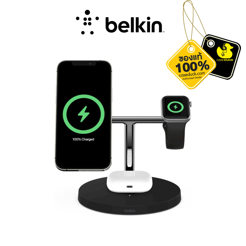 Belkin BOOST↑CHARGE™ PRO 3-in-1 Wireless Charger with MagSafe | Lazada ...