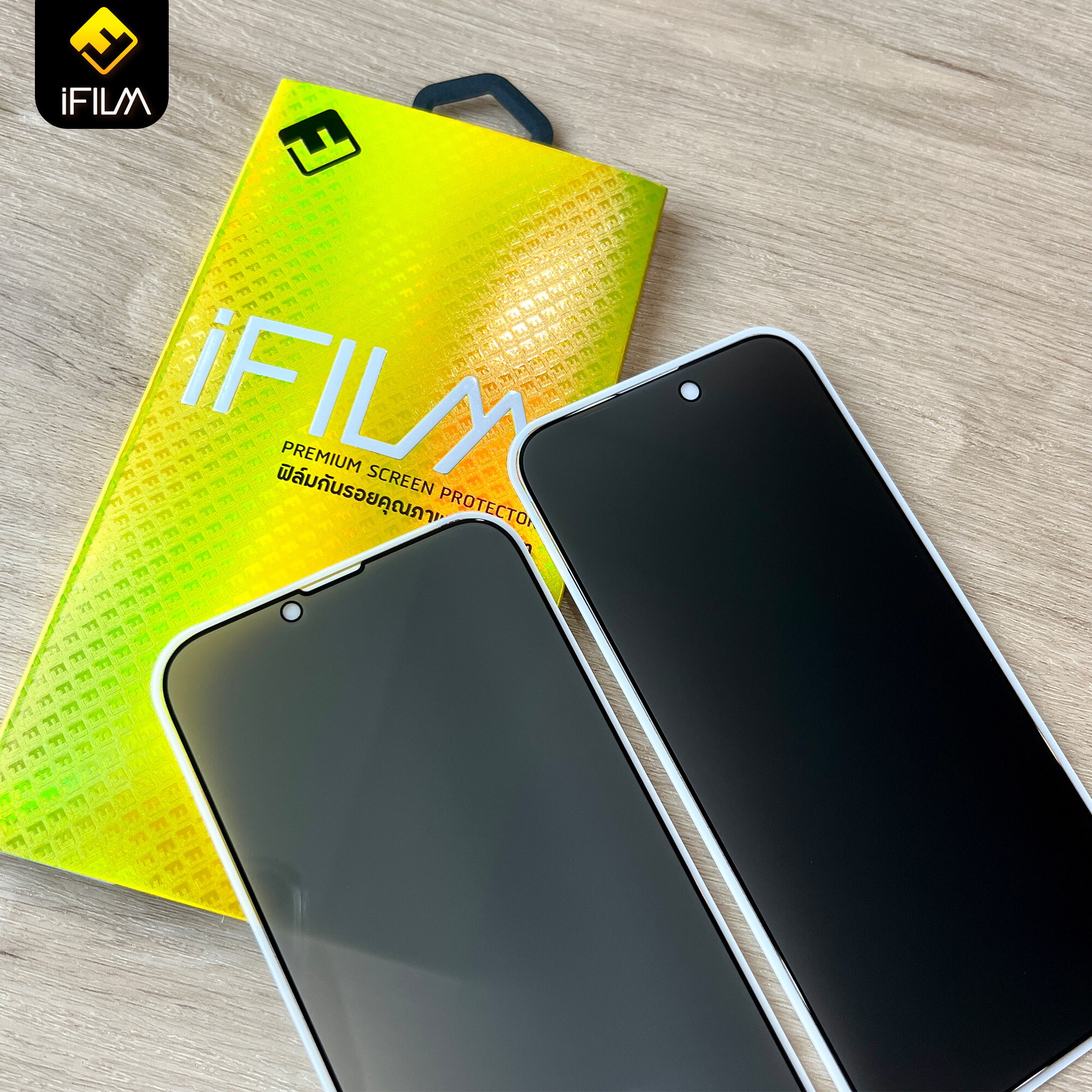 Official iFilm ฟิล์มกันมอง สำหรับ OPPO A ฟิล์มกระจก นิรภัย เต็มจอ A12 ...