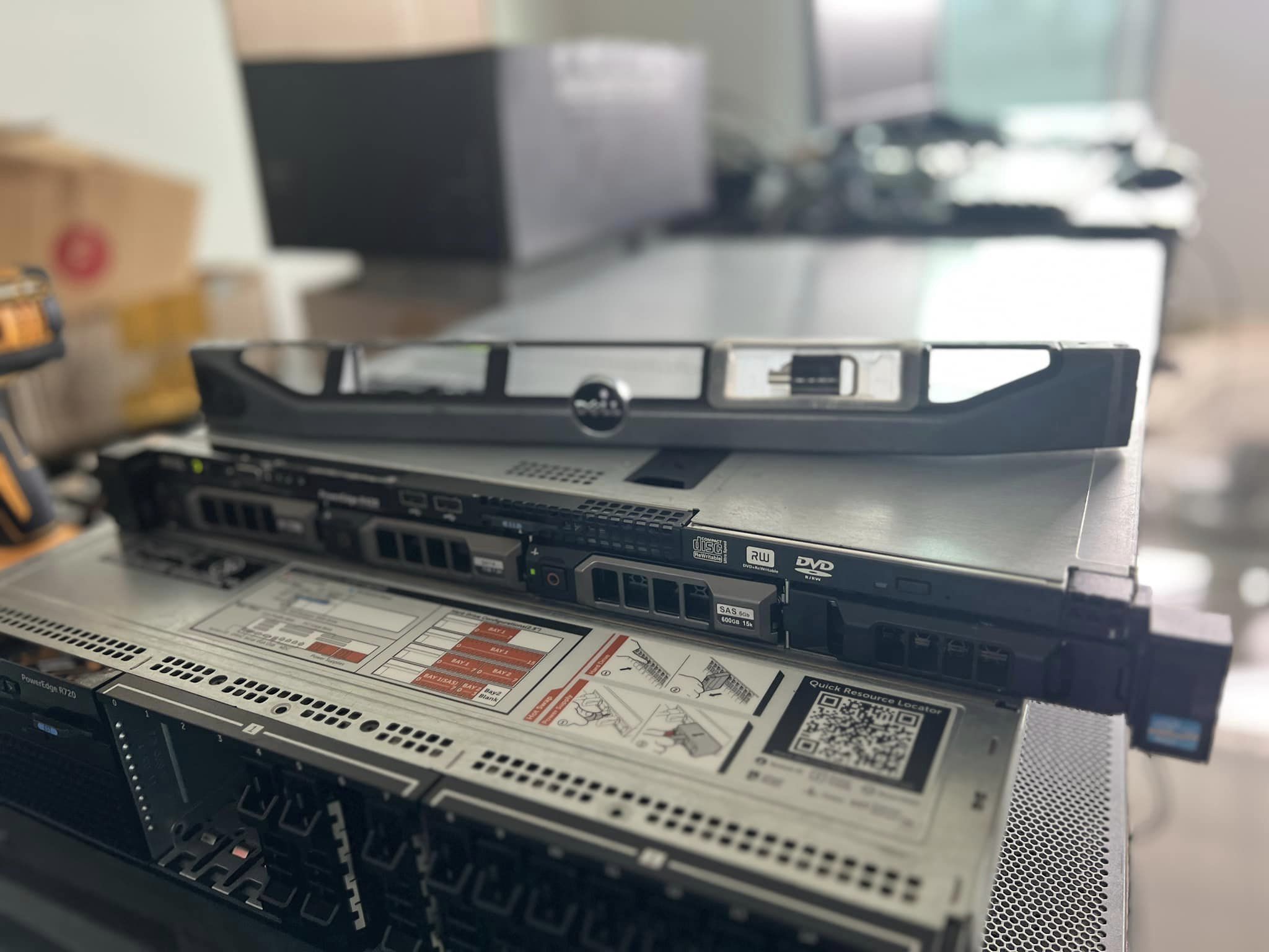 Server dell r420 2cpu 32gb เซิร์ฟเวอร์เดลมือสองพร้อมใช้งาน - shopvbs ...