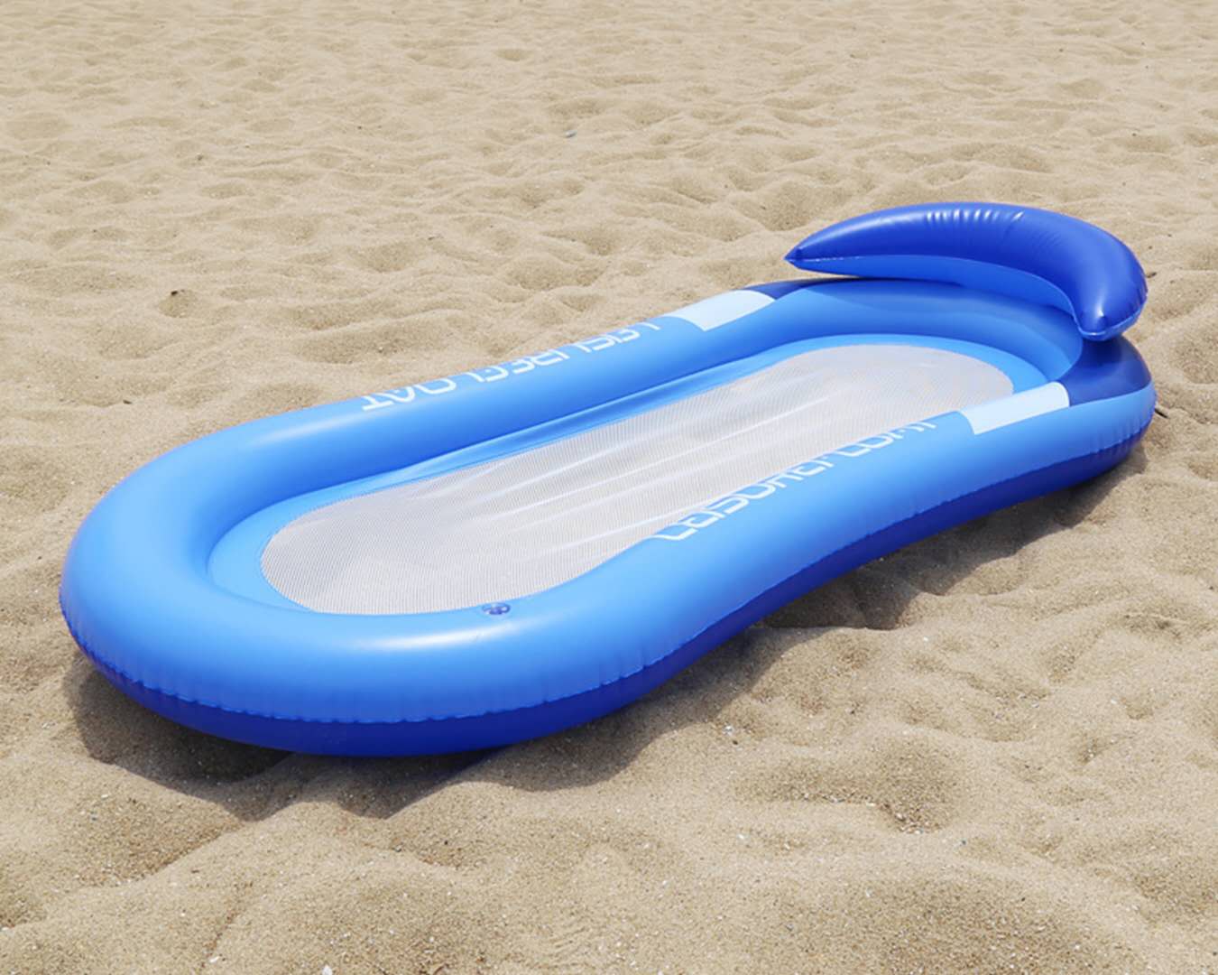 1010-Inflatable floating hammock air bed floatingwater lounge chair ...