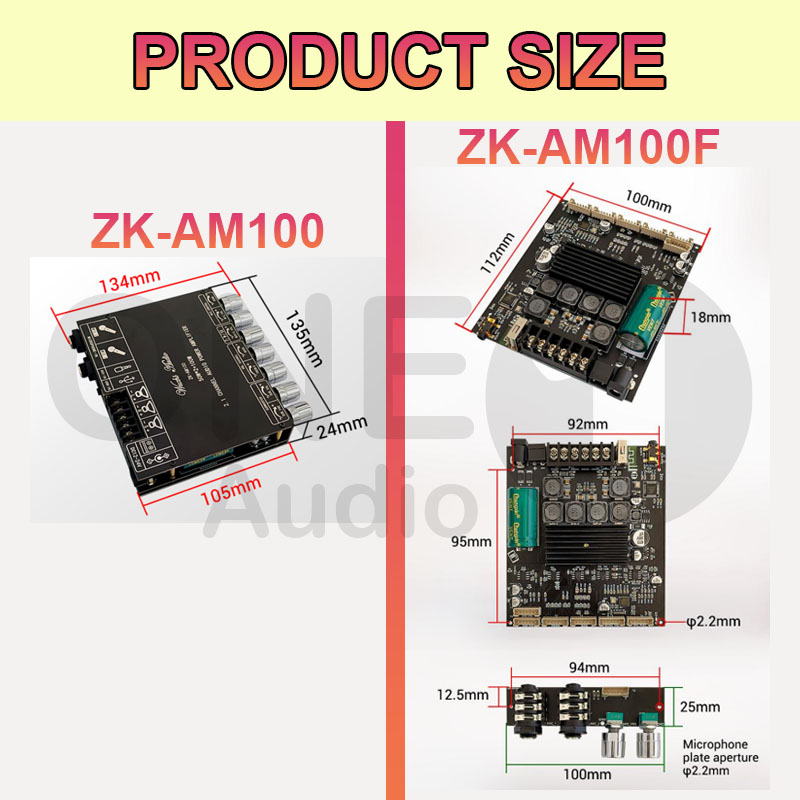 OneAudio ZK AM100 AM100F แท้ ZK-AM100F แท้ แอมป์จิ๋วแรงๆ แอมป์จิ๋วบูทูธ ...