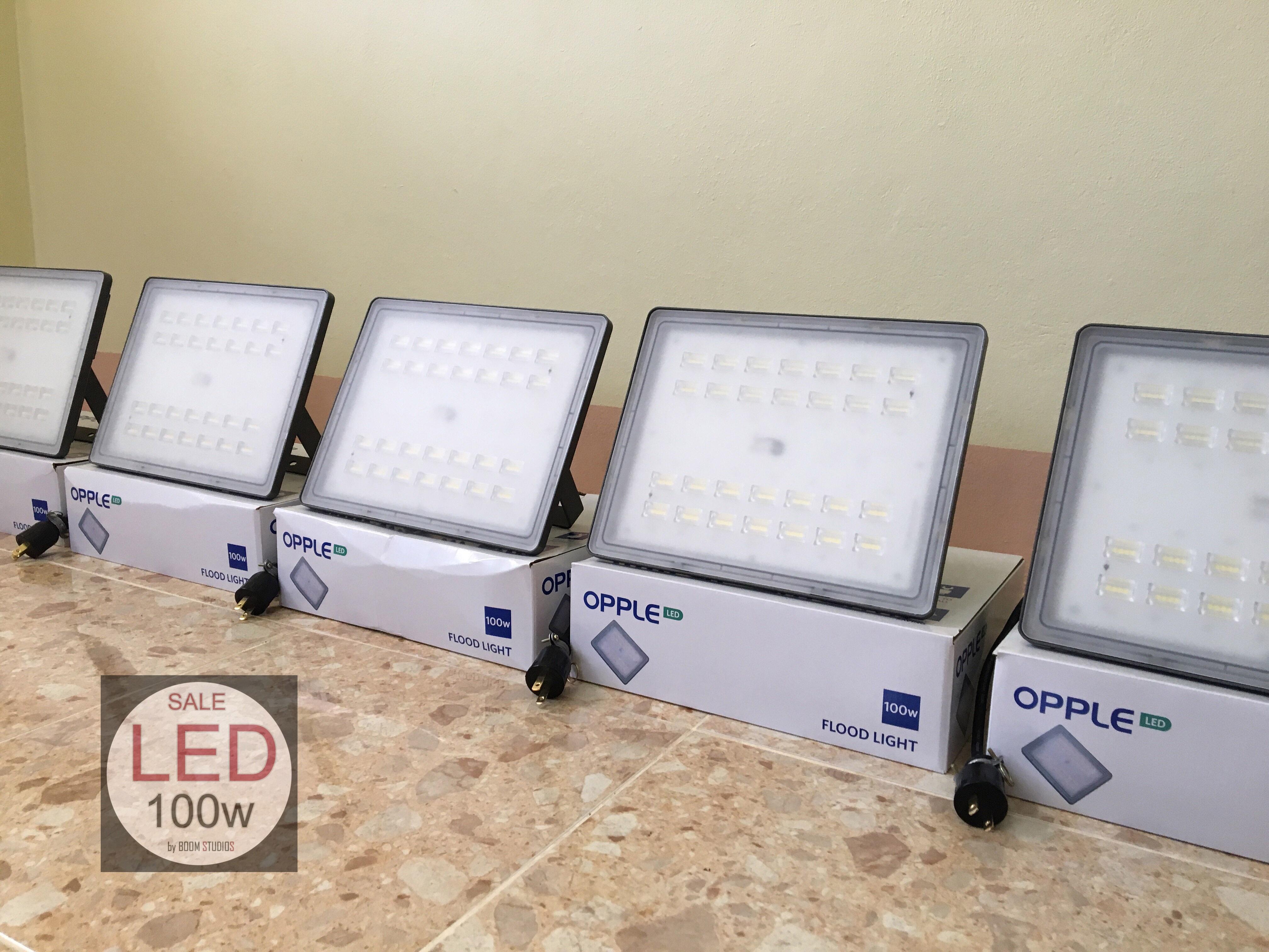 ไฟ LED 100W Opple ฟลัดไลท์ โคมสปอร์ตไลท์ สำหรับช่างภาพ งานพิธีต่างๆ ไฟ ...