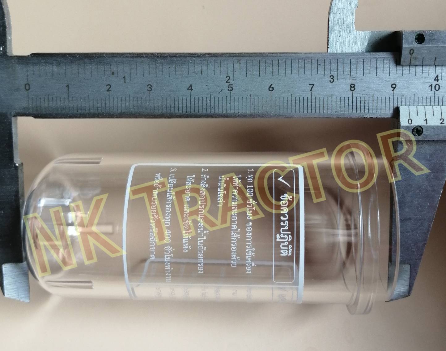 แท้ศูนย์100 คูโบต้า หลอดแก้วกรองน้ำมันโซล่า ET70 ET80 ET95 ET110 ET115 RT77 RT90 RT100 RT110 ...