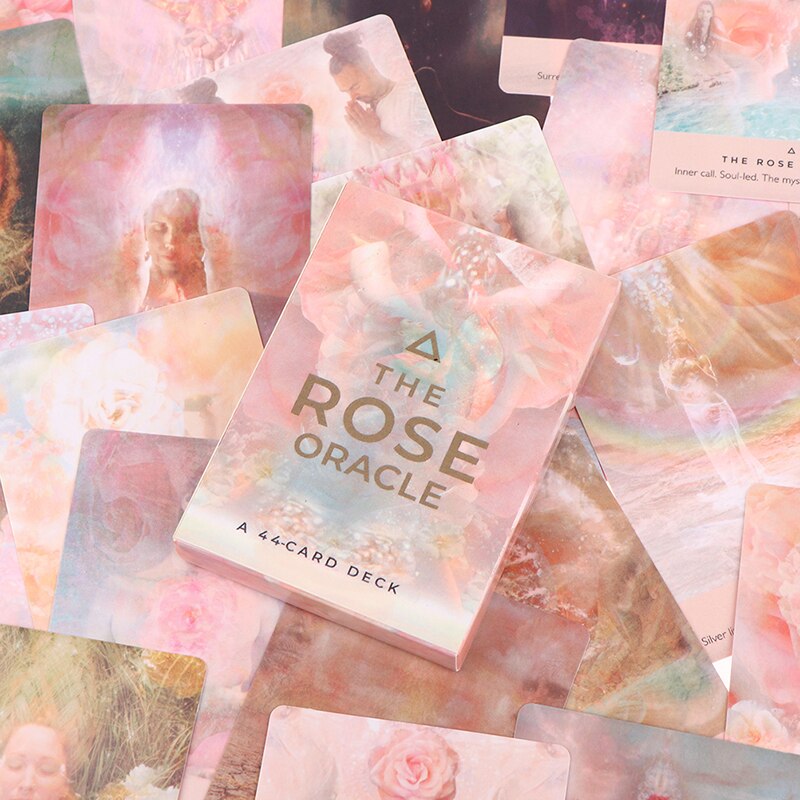 The Rose Oracle Cards Tarot Prophecy Divination Deck Family Party Board ...