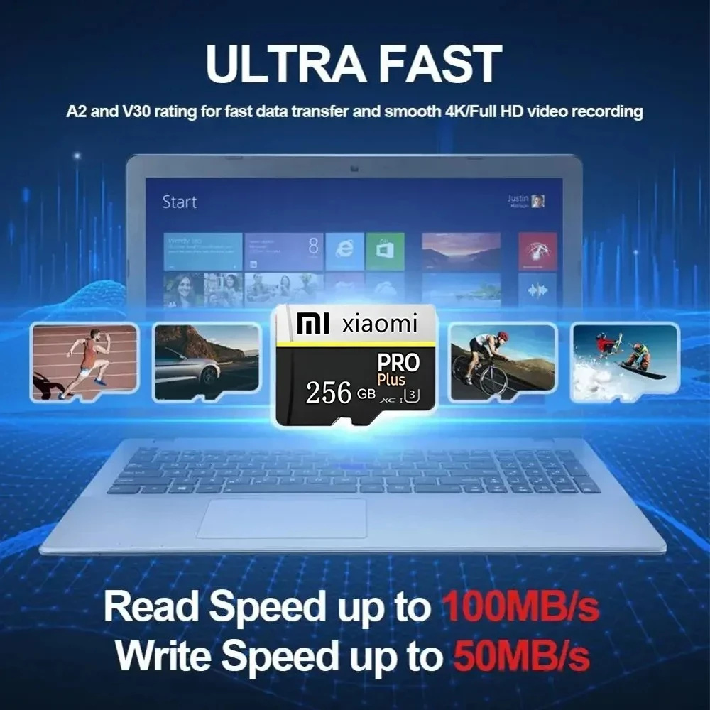 Xiaomi Memory Card Micro SD 2TB 1TB 512gb 256GB 128GB 64GB Micro SD Mi ...