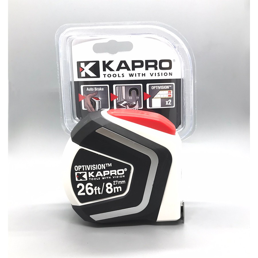 KAPRO ตลับเมตรสองหน้า 16ft/ 5 M., 26ft/ - JingJishop3 - ThaiPick