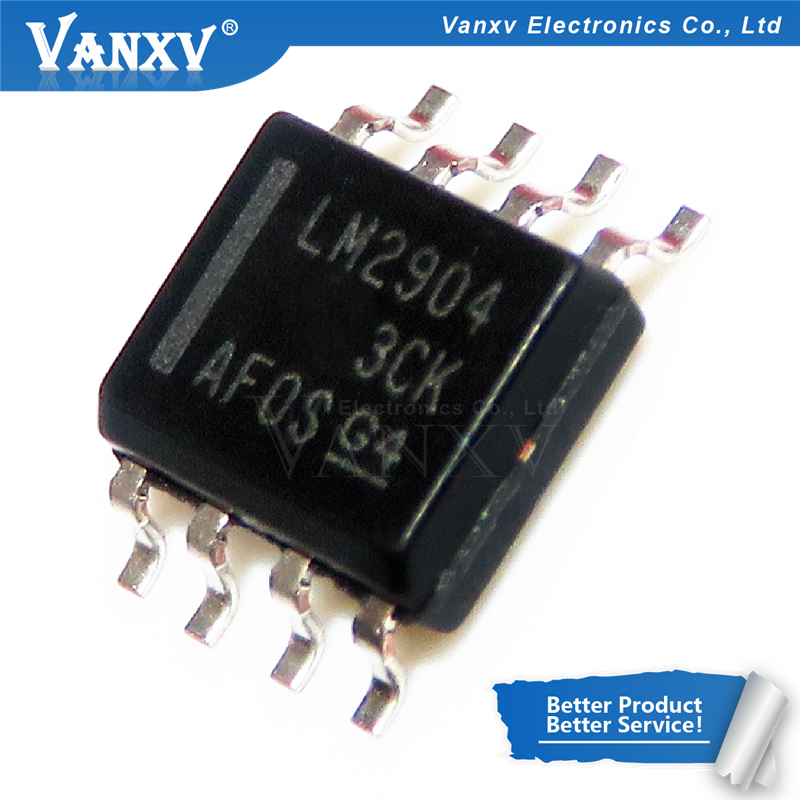 10Pcs LM2904 LM2904DR LM2904D SOP-8ออปแอมป์-แอมป์ Op LOW PWR DUAL OP AMP ใหม่เดิม - GHY STORE ...