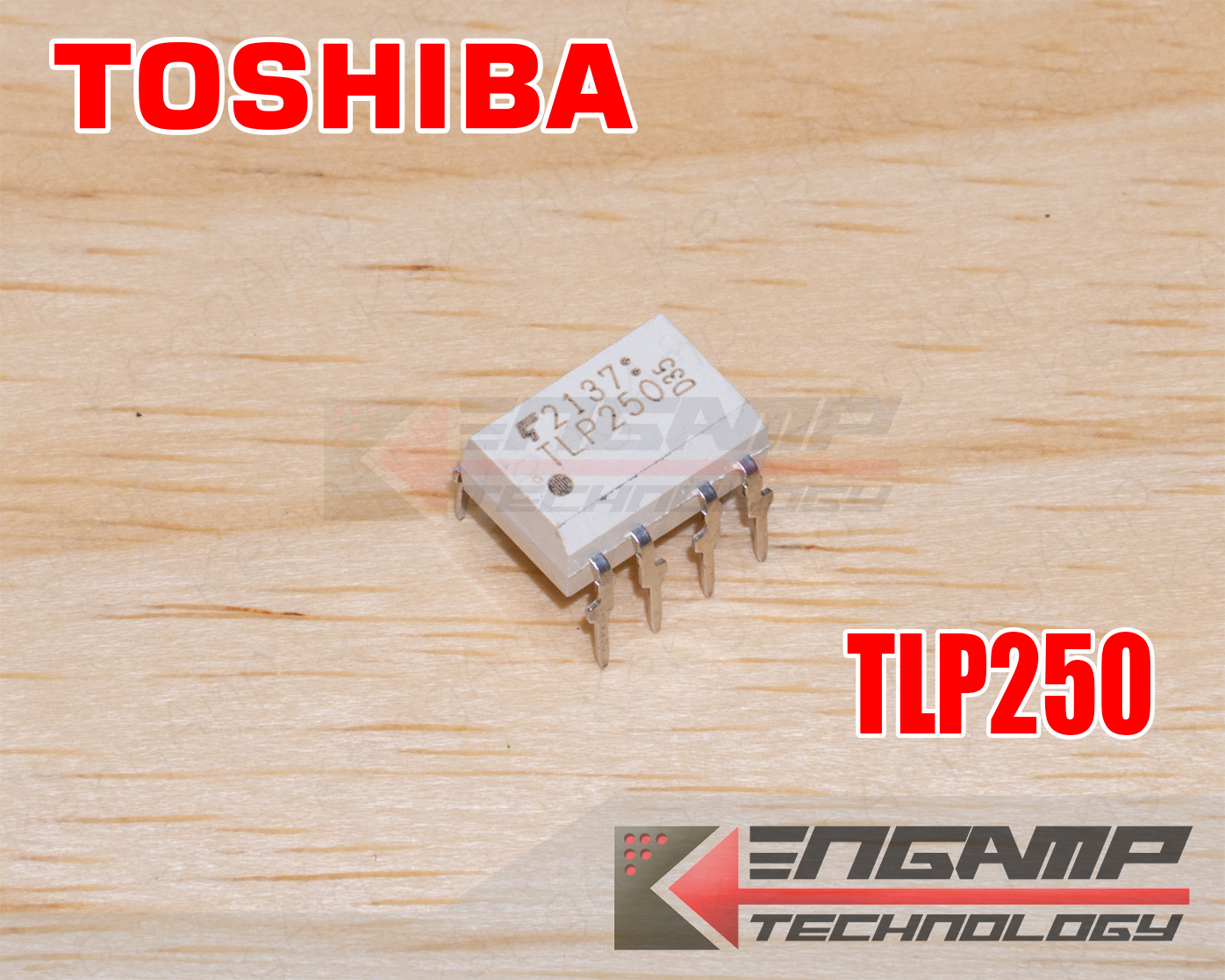 (มีตัวเลือก) [IC] TLP250 ขา DIP หรือ ขา SMD TOSHIBA Photocoupler GaAlAs ...