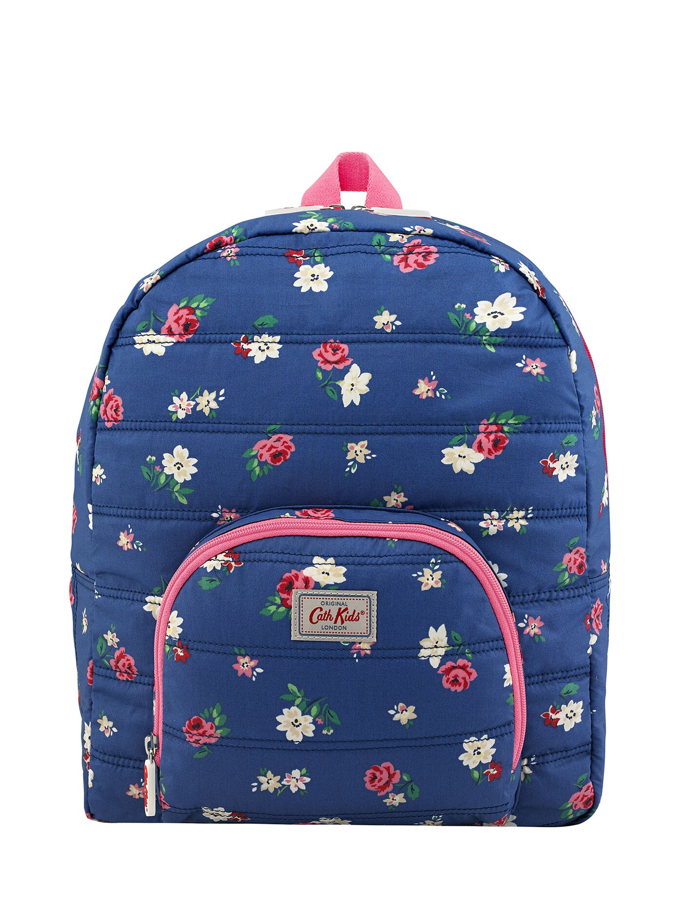 Kids quilted large rucksack with chest strap Hampstead Ditsy - Cath ...