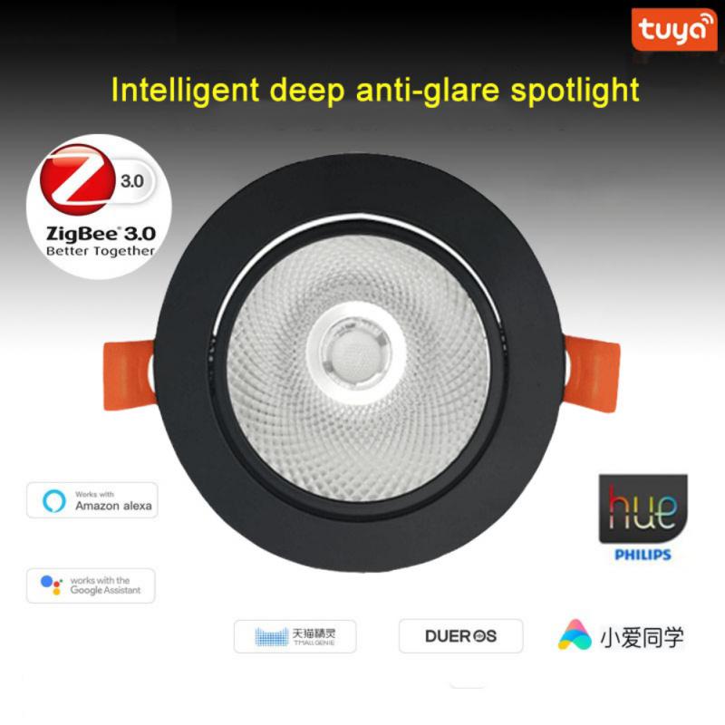 Tuya Smart Zigbee LED Spotlight Ceiling Light 12W AC 110-250V ...