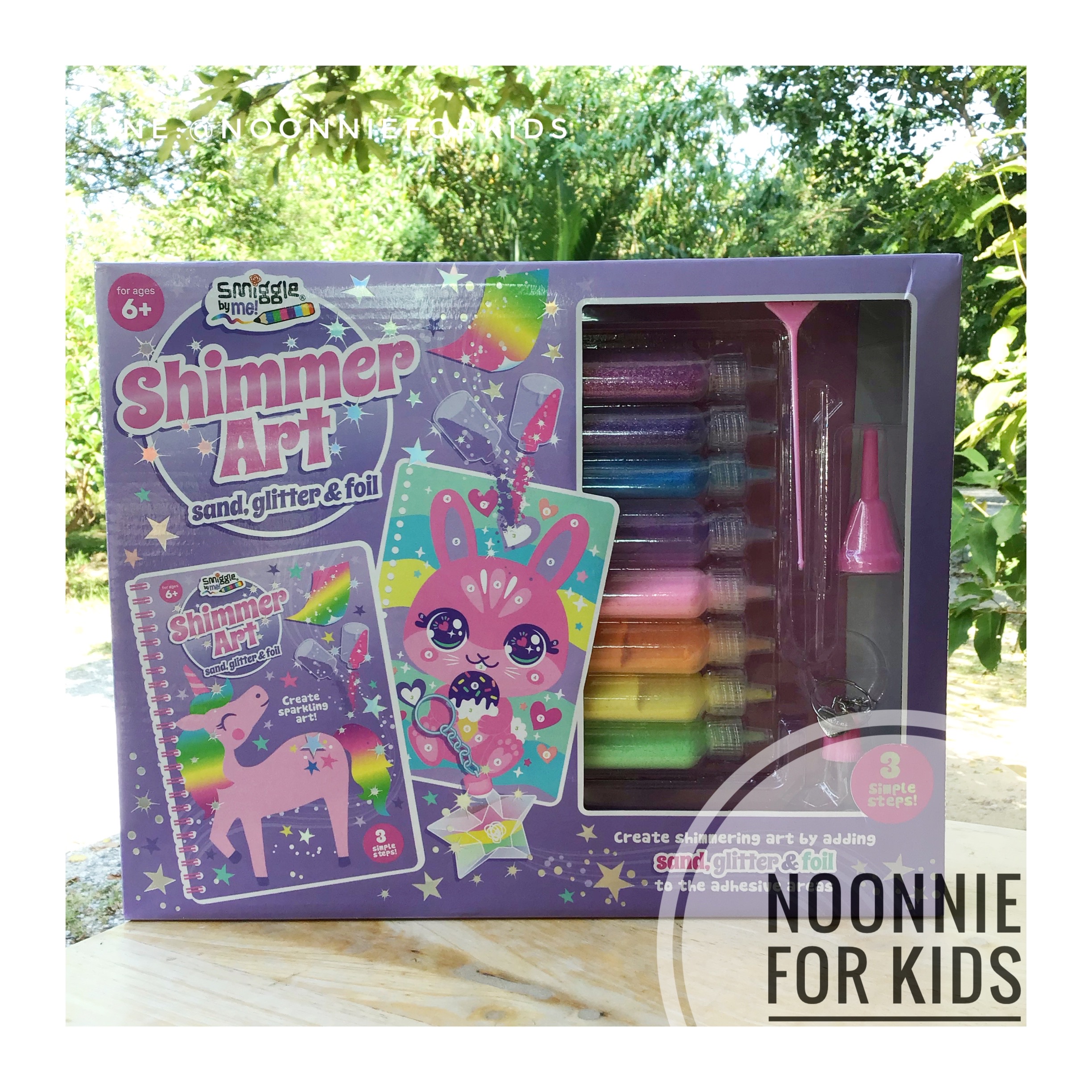 ชุดอุปกรณ์งานศิลปะ ประดิษฐ์ Smiggle Shimmer Art DIY Kit ...