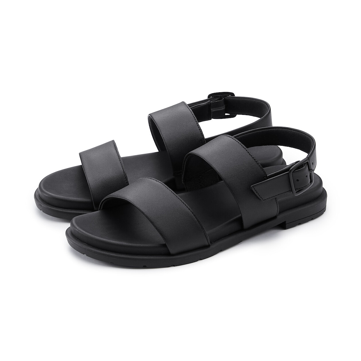 มูจิ รองเท้าแตะหนังรัดส้น ผู้หญิง - MUJI Lady Leather Sandals | Lazada ...