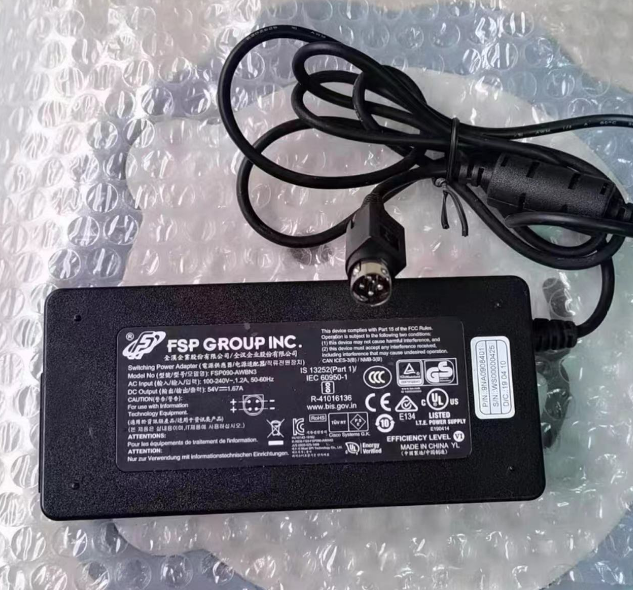 Original FSP090-AWAN3 54v1.67A Surveillance Video Recorder POE Switch ...