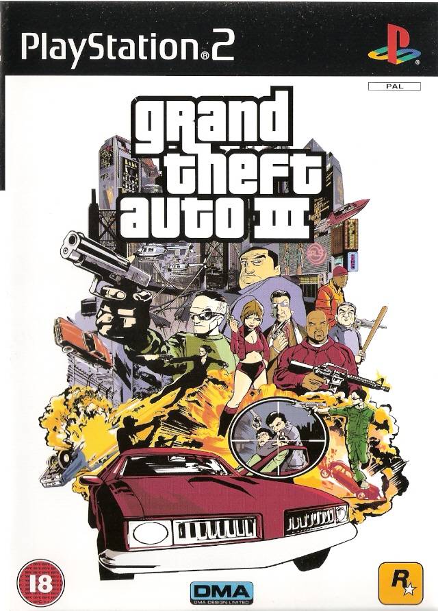 เกมส์ PS2 GTA Grand Theft Auto III PlayStation2⚡ส่งไว⚡ - Siam Burapha ...