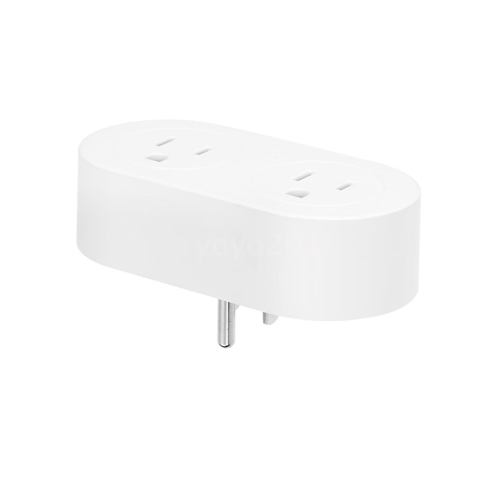 Smart Plug 2 in 1 WIFI Mini Smart Outlet Sockets Set Schedule Remote ...