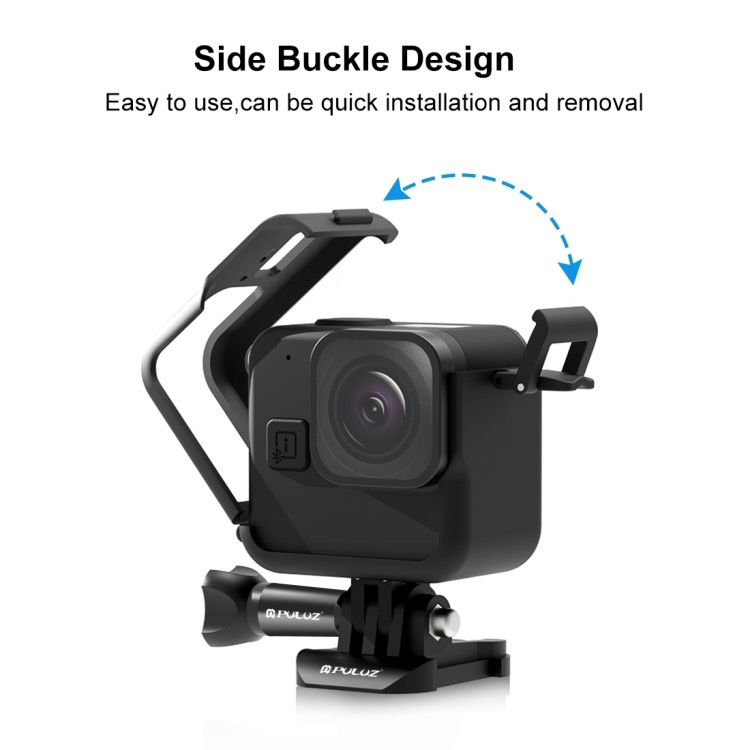 กรอบเฟรมพลาสติก GoPro Hero11 Black Mini PULUZ PC Plastic Border Frame with Buckle Basic Mount ...