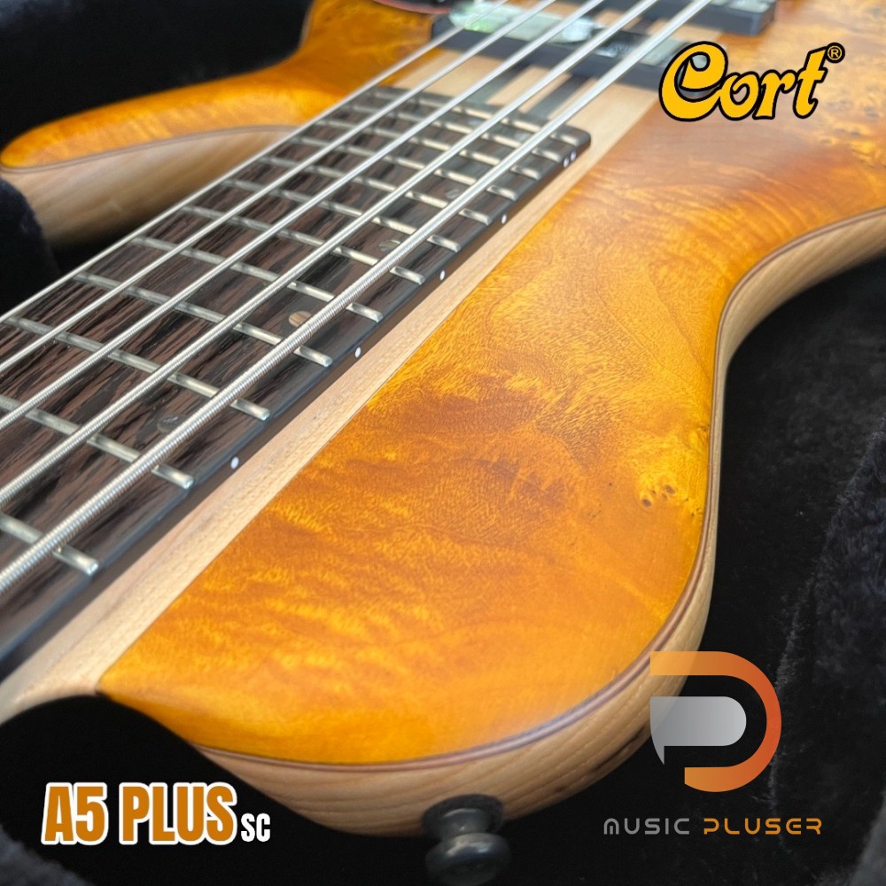 กีต้าร์เบสไฟฟ้า Cort A5 Plus SC เบสสเปคแบบจัดเต็มไม่กั๊กของ ไม่ว่าจะเป็นบอดี้ Ash Pu: Bartolini ...