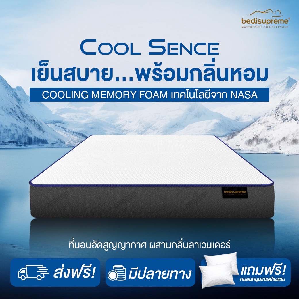 Bedisupreme COOLING MEMORY FOAM mattress that is superior to latex ...