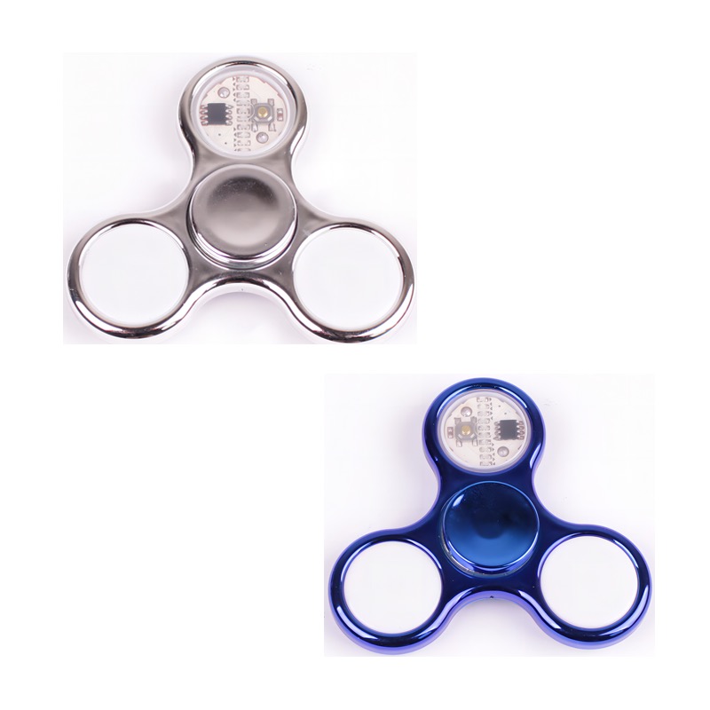 [ พร้อมส่ง ]แฮนด์สปินเนอร์ ไจโร ของเล่น LED Fidget Spinner Mechanical ...