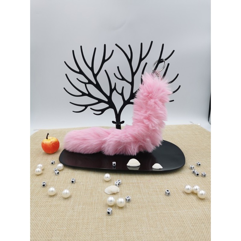 กระเป๋าพวงกุญแจหางกระรอก New keychain of the squirrel tail WB - Win ...