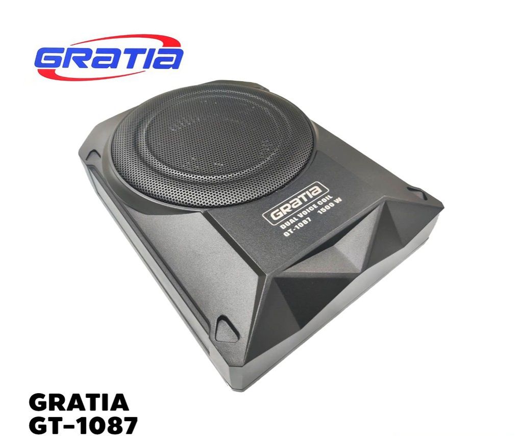 GRATIA GT-1087 10นิ้ว กำลังขับสูงสุด 1500Watts SUBBOX BASSBOX | Lazada.co.th