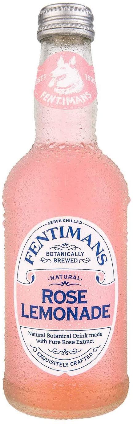 Fentimans Rose Lemonade เฟนติแมนส์ โรสเลมอนเนด 275มล แพ็ก 6 ขวด ...