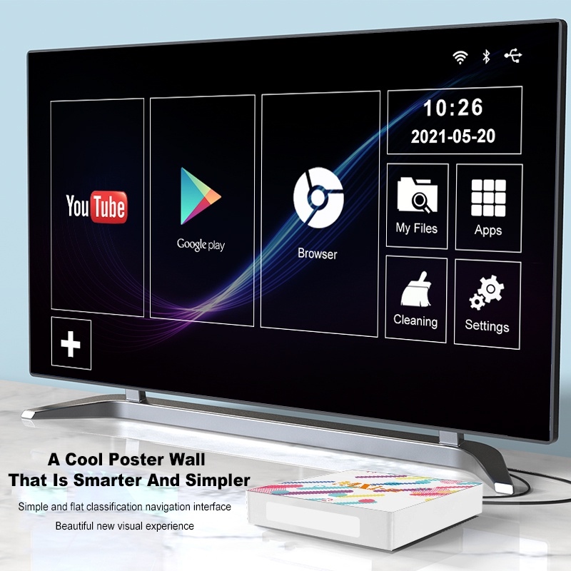 Android Tv Box MX1SE กล่องทีวี 2GB/16GB 4K HD Smart Tv Box Android 9.0 ...