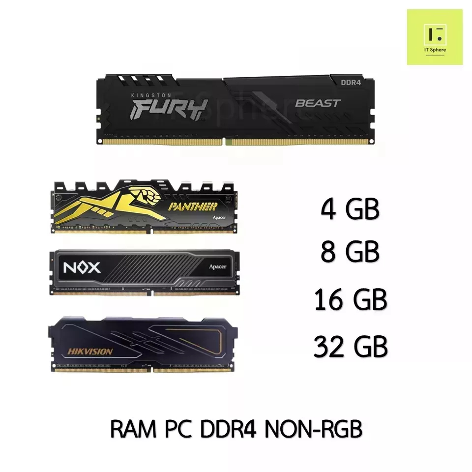 RAM 16GB BUS3200 DDR4 Transcend รับประกันตลอดอายุการใช้งาน (RAM PC 16GB ...