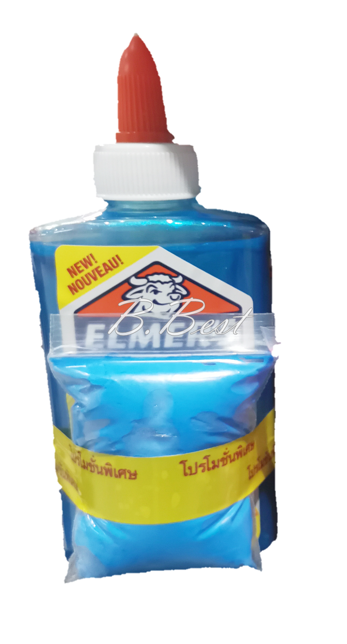 Elmer's เอลเมอร์ metallic color slime kit ชุดกาวเมทัลลิคทำสไลม์ pink ...