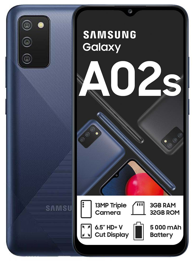Samsung Galaxy A02s Ram4/64gb(เครื่องใหม่มือ1,เครื่องศูนย์ไทย เคลียสตอค ...