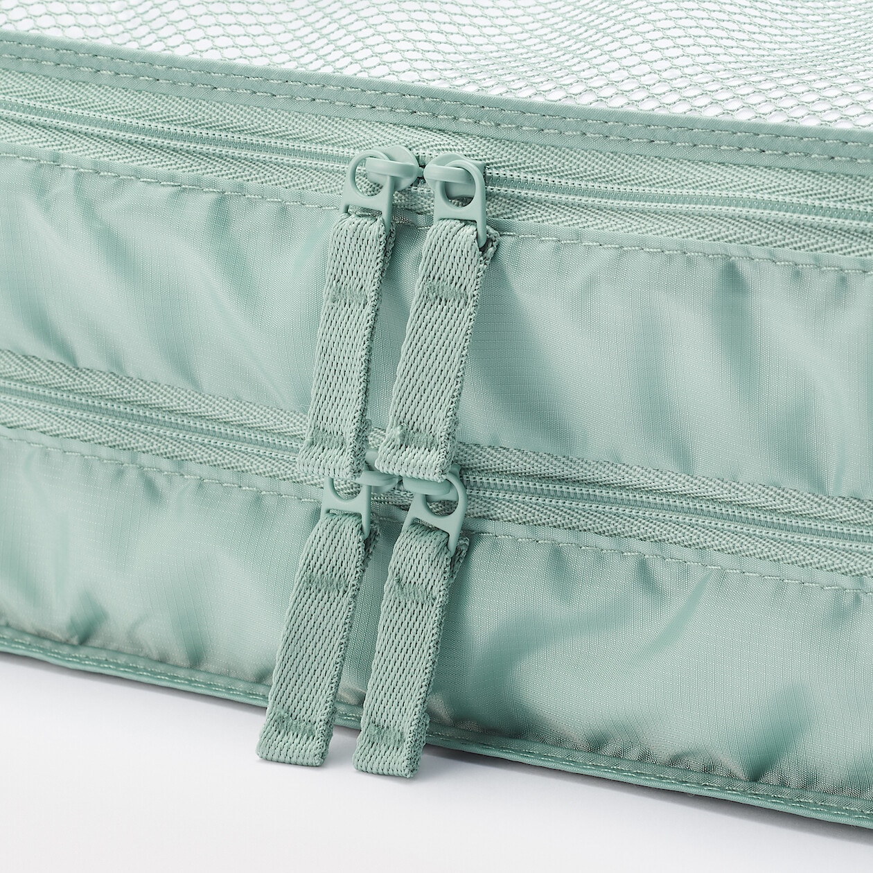 มูจิ กระเป๋าจัดระเบียบพับเก็บได้ มี 2 ช่อง M - MUJI Polyester Foldable ...