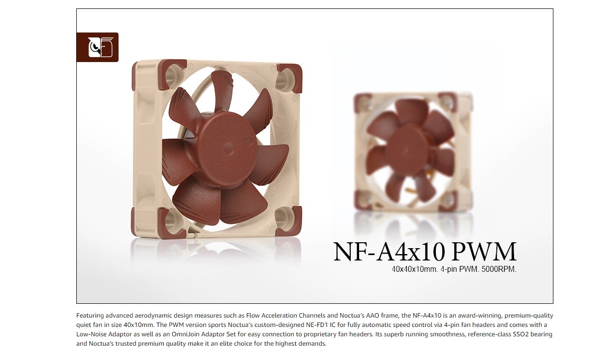 NOCTUA NF-A4x10 PWM - ATT DISTRIBUTION - ThaiPick