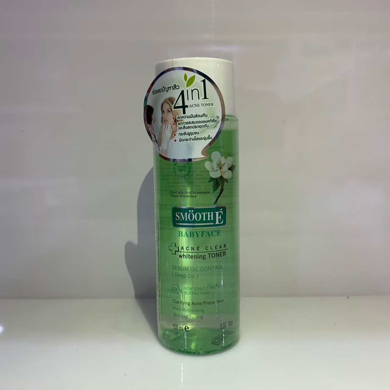 Smooth E Acne Clear Whitening Toner 4 in 1 สมูทอี แอคเน่ เคลียร์ ไวท์เท ...
