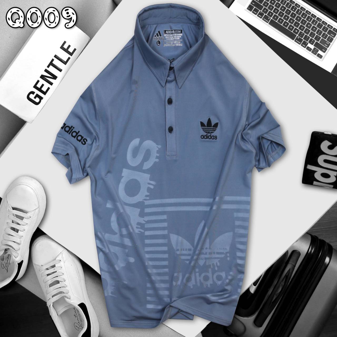 【ของแท้ ใหม่】Adidas Men's เสื้อยืดกีฬา Y011-01 - Super Energy Sports ...