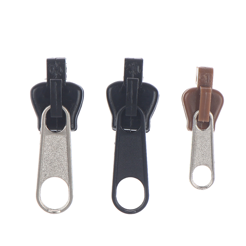 6pcs Zipper Repair Kit Universal Instant Fix Zip Replacement Zip Slider ...