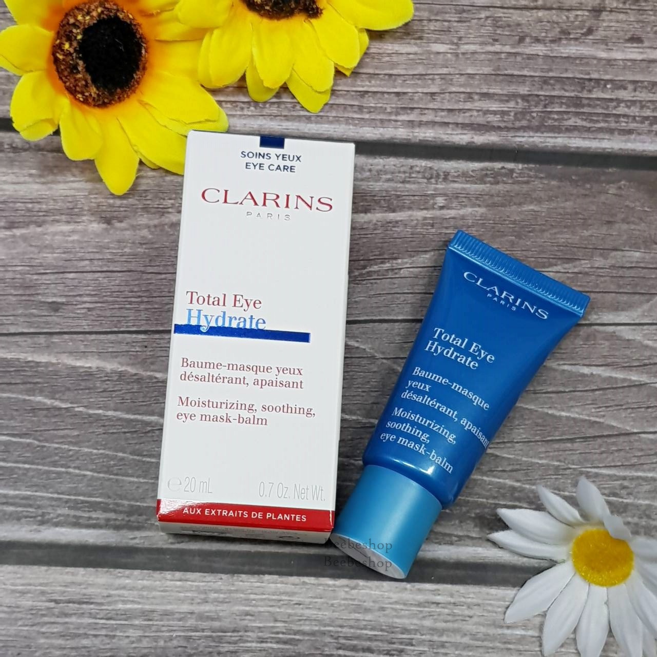 Clarins Total Eye Hydrate Mask-Balm 20ml สูตรใหม่ มาส์กบำรุงรอบดวงตา ...